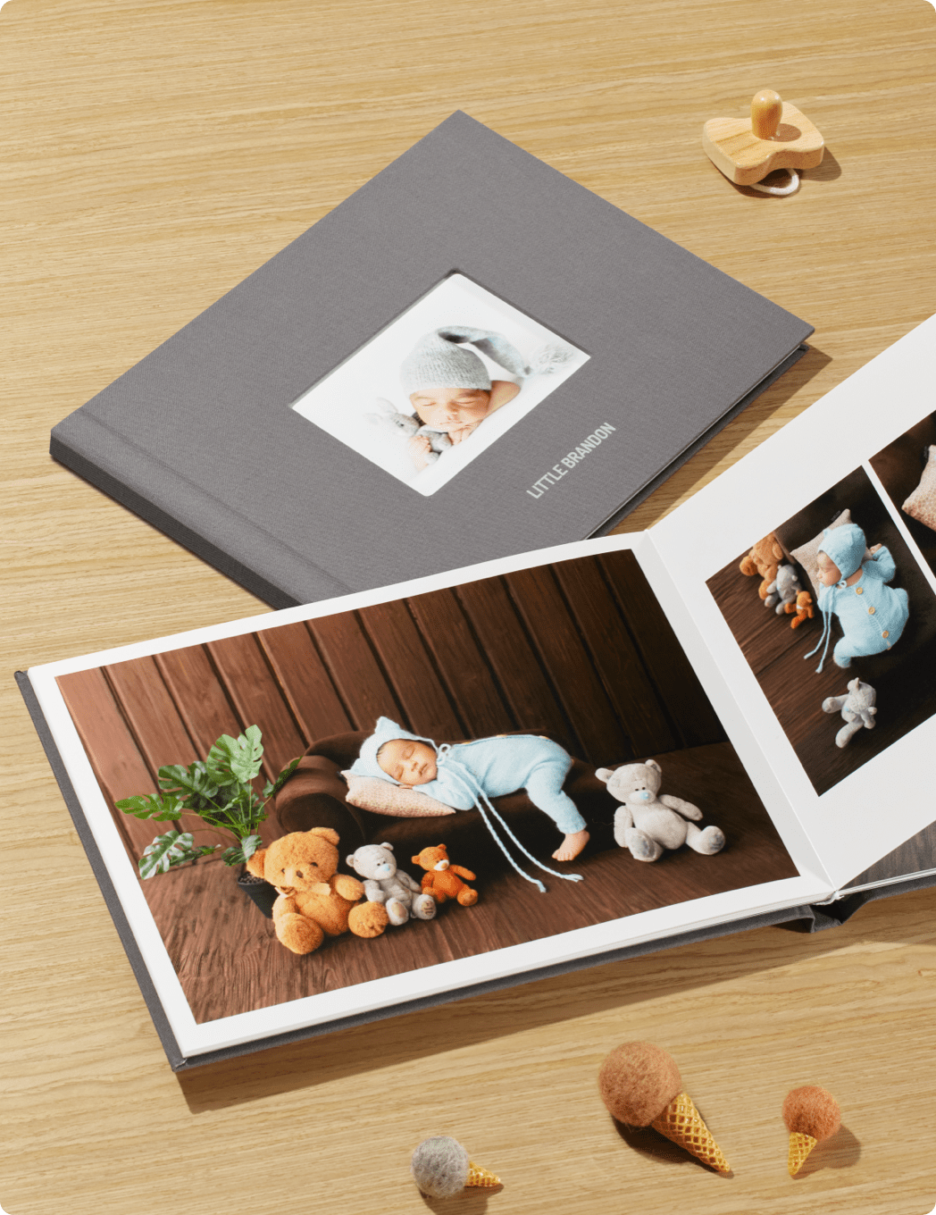 Layflat Photo Book | We Use Real Photo, Not Press Paper
