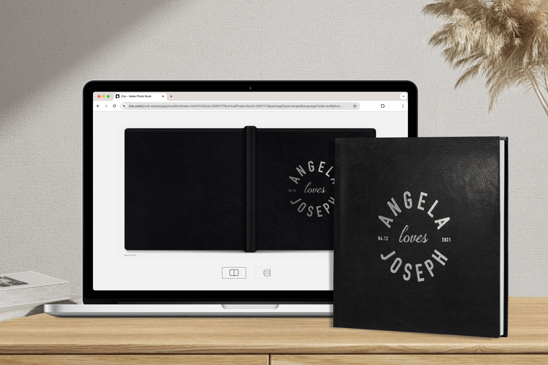 Slim Photo Book | Layflat Pages, Real Photo Paper | Zno™